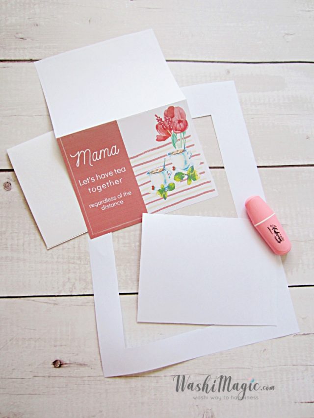 Last-Minute Printable Greeting Card for Mother’s Day
